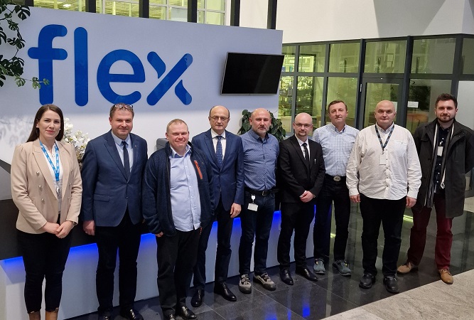 Wizyta studyjna w firmie Flex | Wydział Elektrotechniki i Automatyki Politechniki Gdańskiej